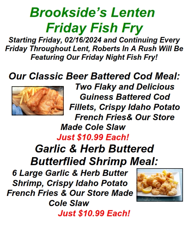 Brookside in a Rush | Brookside Market